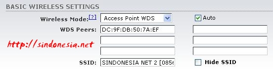 Cara Setting Wireless Distribution System (WDS) Ala Sindonesia Net ...